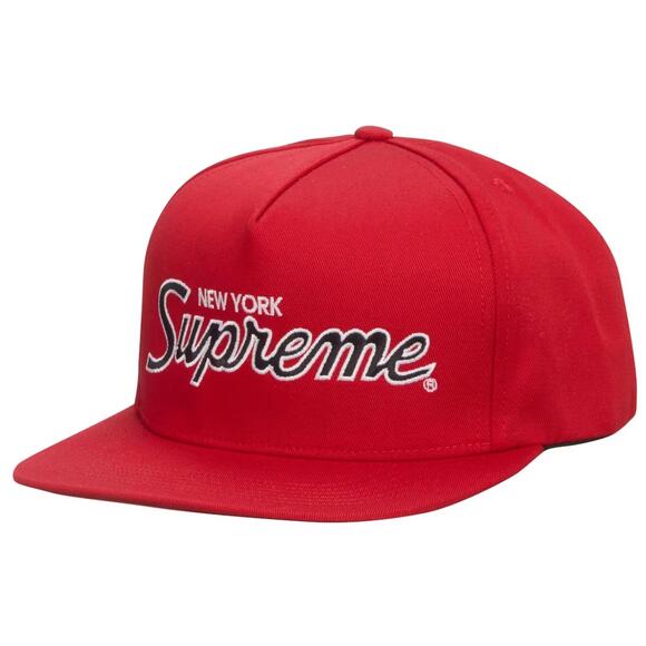 Supreme | Accessories | New Supreme Mens Classic Team 5panel Cap In Red ...